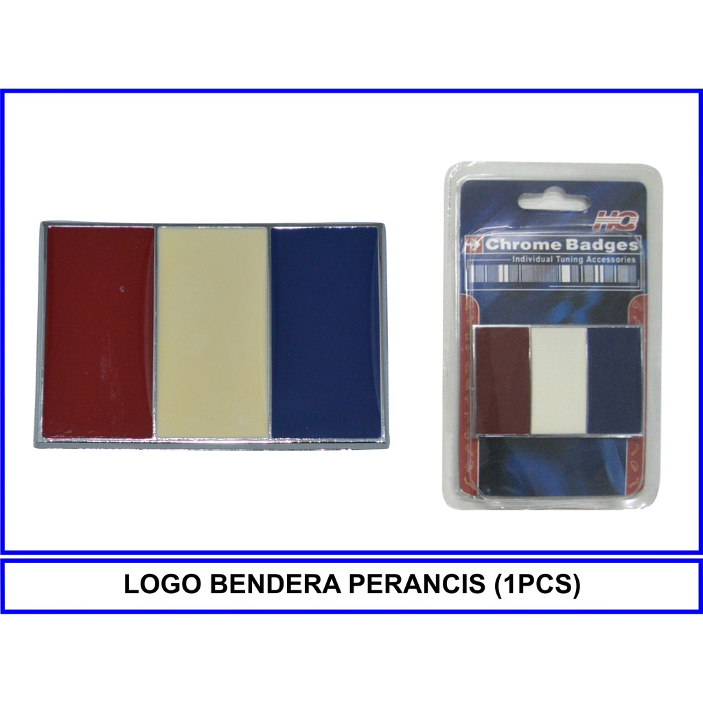 Jual LOGO BENDERA PERANCIS (1 PCS) | Shopee Indonesia