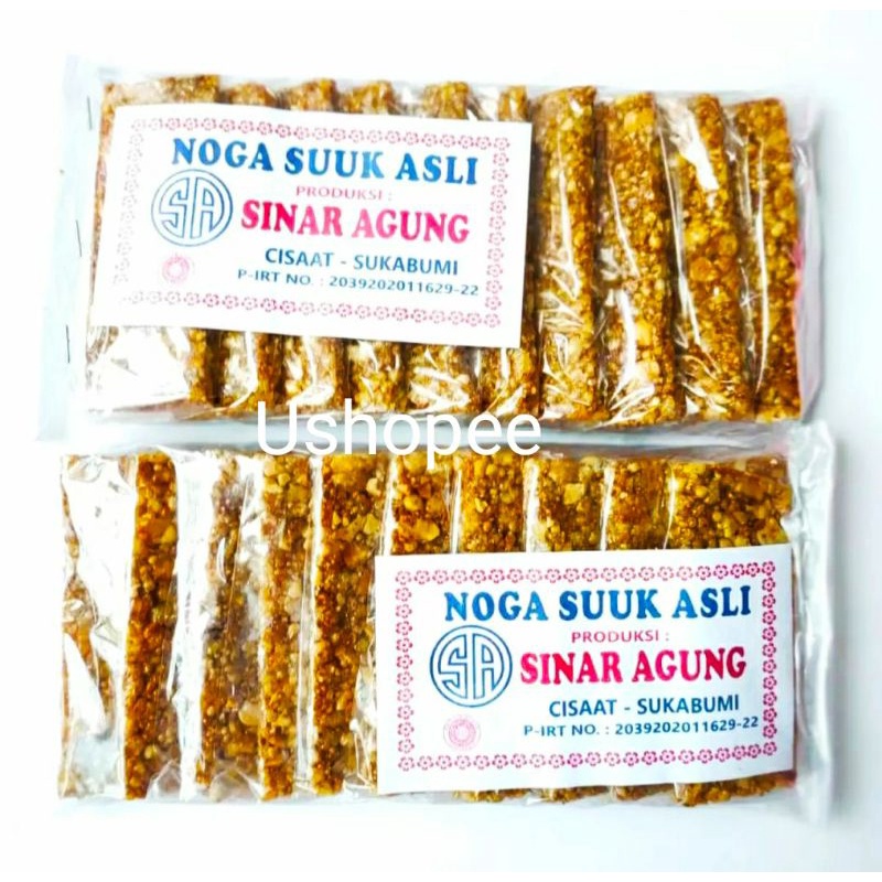 Jual Noga suuk teng teng beras 1 bungkus isi 10 sachet | Shopee Indonesia