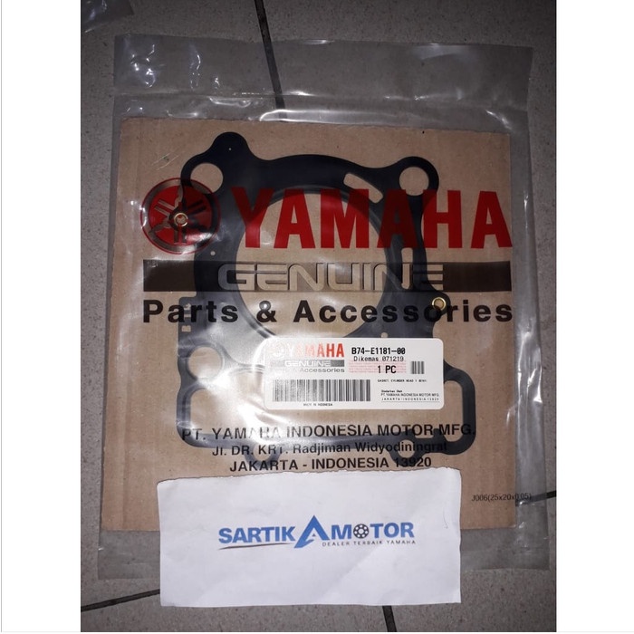Jual Original Gasket, Cylinder Head (Packing Blok Atas) Yamaha Xmax ...