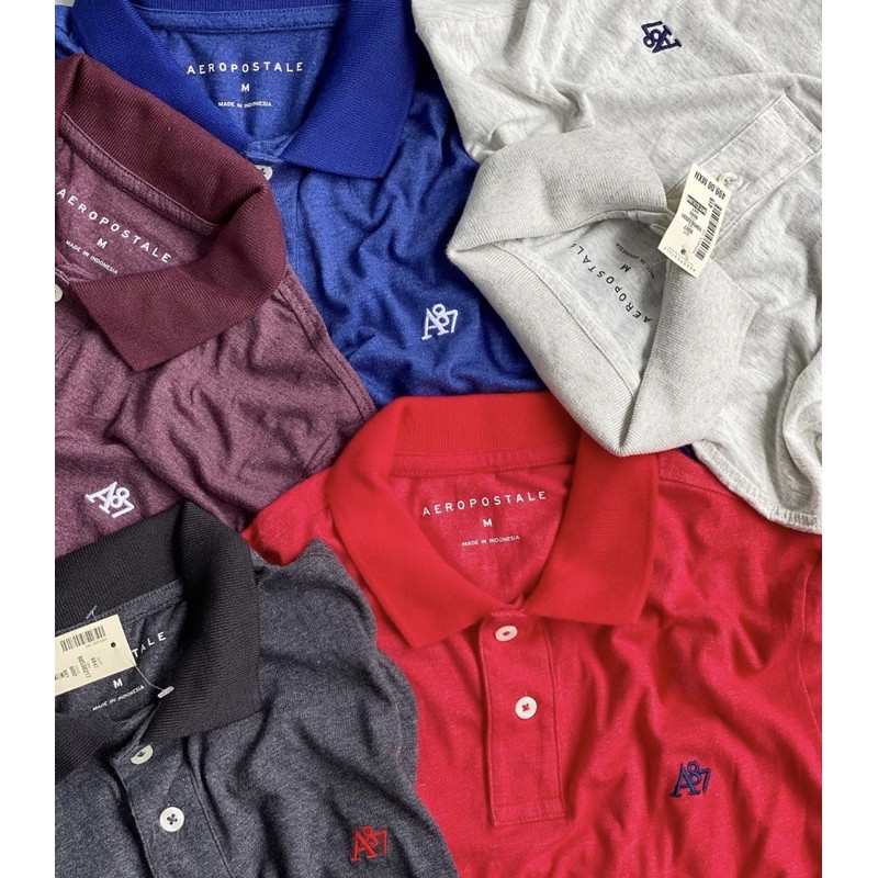 Jual A87 Polo Shirts (5 Colours) | Shopee Indonesia