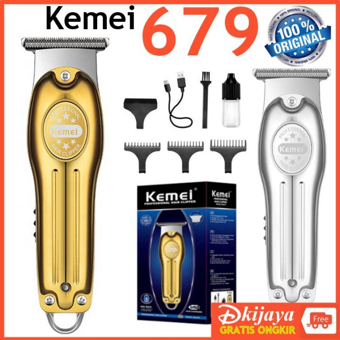 Jual KEMEI 679 Original Alat Cukur Rambut Hair Clipper Trimmer KM 679 KM679 KM679 | Shopee Indonesia