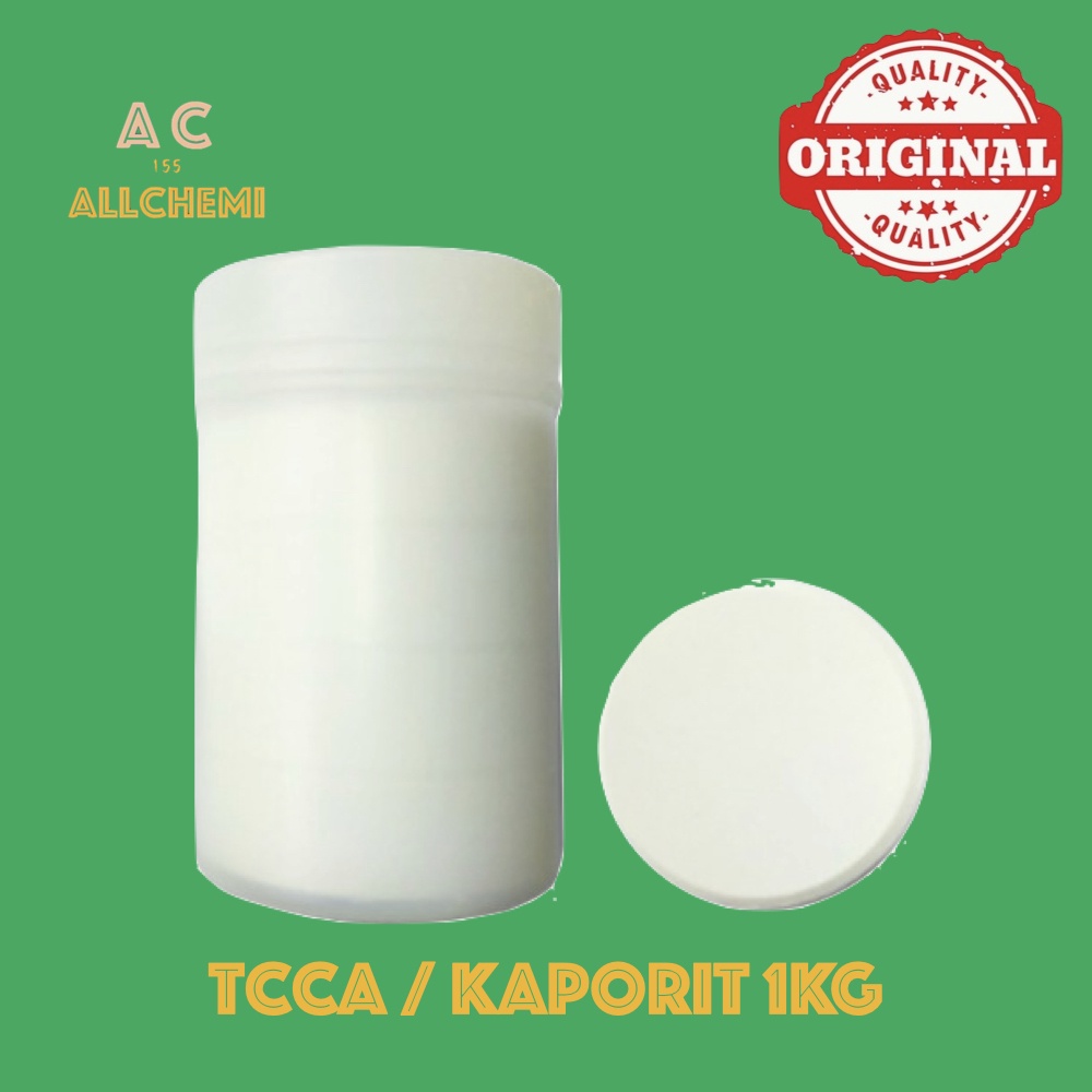 Jual Kaporit Tablet / Klorin Tablet / TCCA Tablet 90% Tablet Besar 1 Kg ...