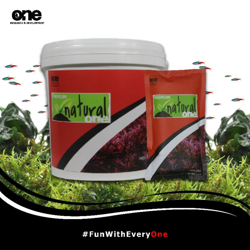 Jual NATURAL ONE PREMIUM - Pupuk Dasar Dutch Style Substrate Aquascape ...