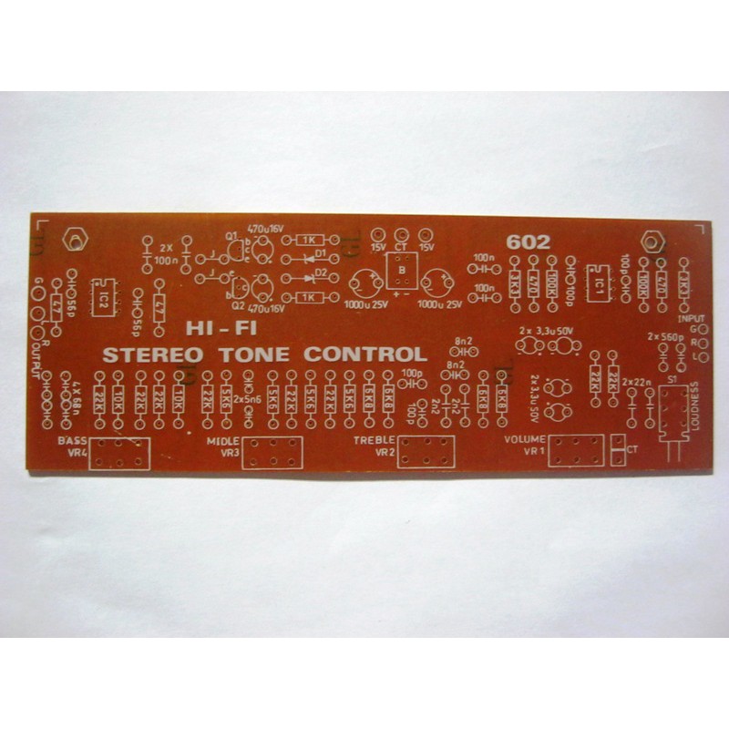 Jual PCB Hi Fi Stereo Tone Control IC 4558 B-602 | Shopee Indonesia