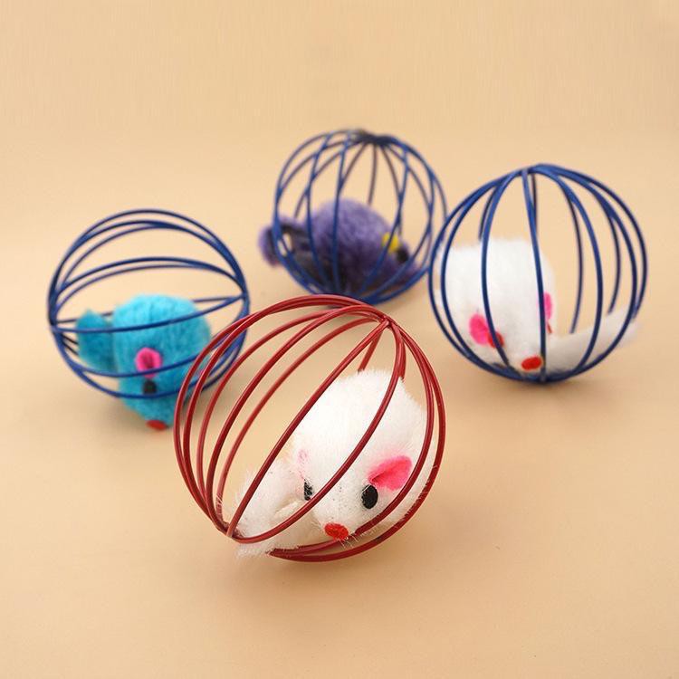 Jual Mainan Kucing Bola - Cat Toys Bola Jeruji Tikus Dog Toys | Shopee ...