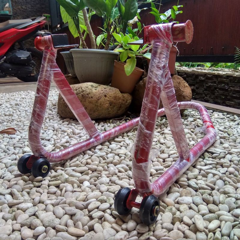 Jual standar jagang jagrak paddock pedok universal motor bebek fu ninja ...