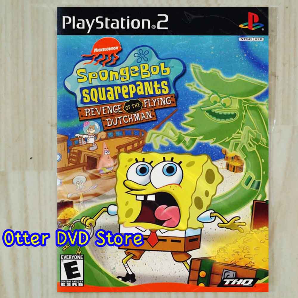 Jual Kaset Game PS2 PS 2 SpongeBob SquarePants - Revenge of the Flying ...