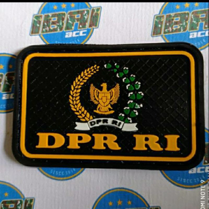 Jual patch ruber DPR RI logo DPR RI emblem karet DPR RI | Shopee Indonesia