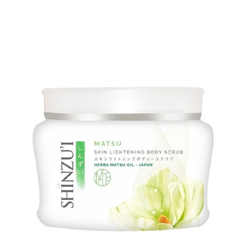 Jual Shinzu'i Skin Lightening Body Scrub Matsu 200 gr | Shopee Indonesia
