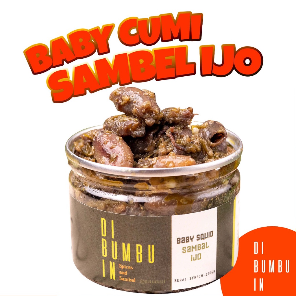 Jual Baby Cumi Sambal Ijo ( Cumi Ijo ) | Shopee Indonesia