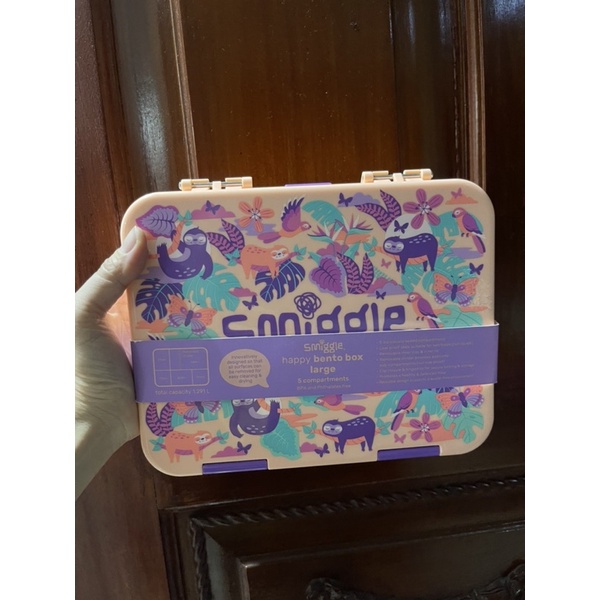 Jual Smiggle Bento box large / Kotak makan Smiggle Original ukuran ...