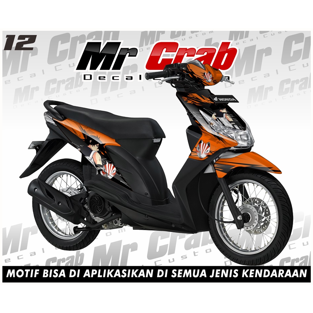 Jual Decal BEAT KARBU Desain Sasuke 12 - Decal BEAT KARBU FULL BODY ...