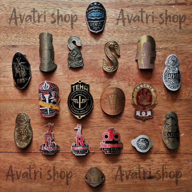 Jual Aksesoris Sepeda Onthel | Emblem Onthel | Emblem Ontel | Emblem ...