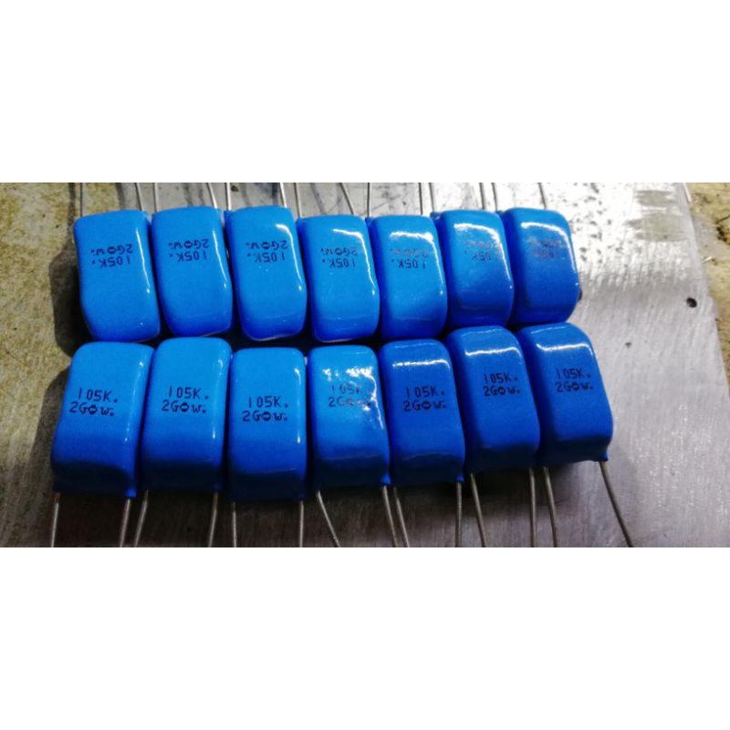 Jual cap 105 1 uf 2g 400v kualitas baguss | Shopee Indonesia