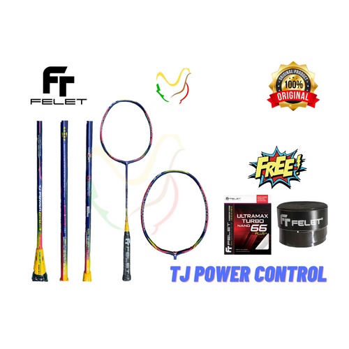 Jual RAKET BADMINTON BULUTANGKIS FELET TJ POWER CONTROL SPEED POWER ...