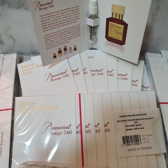 Jual Parfum | Vial/Tester Baccarat Rouge 540 Extrait De Parfum | Shopee ...