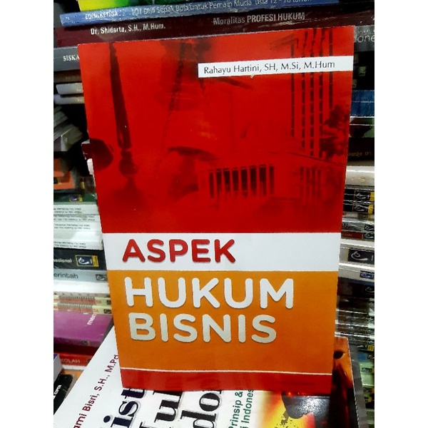 Jual Buku ASPEK HUKUM BISNIS (SRI RAHAYU) | Shopee Indonesia