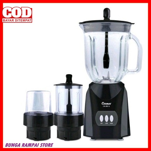 Jual Blender Cosmos Kaca 3 IN 1 CB-282 G Kapasitas 2 Liter bisa pilih ...