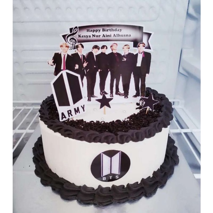 Jual kue ulang tahun bts/birthday cake | Shopee Indonesia