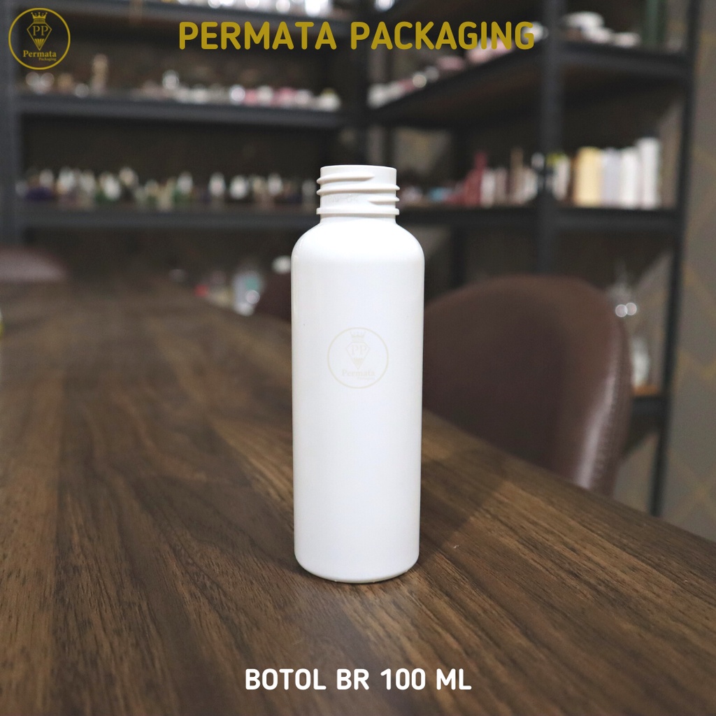 Jual Botol BR 100ml / Botol Boston Round 100ml / Botol Plastik 100ml ...