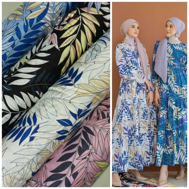 Jual Kain Rayon Model 3, HARGA PER SETENGAH METER | Shopee Indonesia