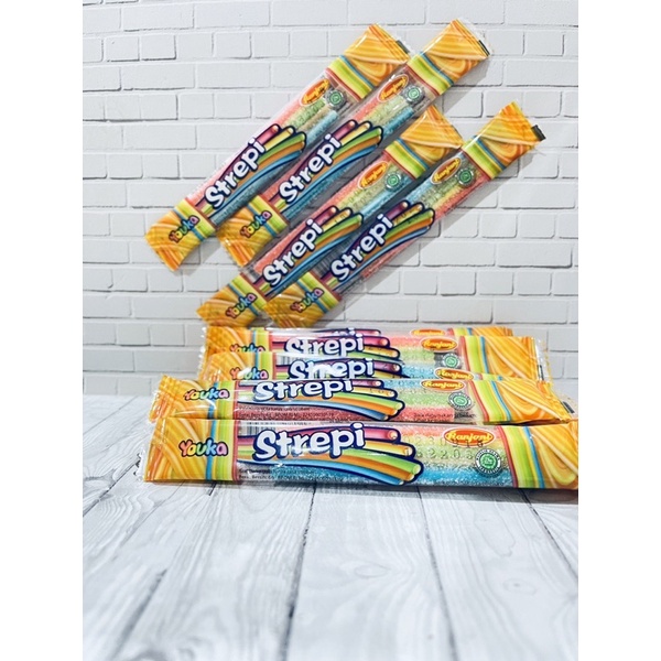 Jual PERMEN LUNAK JELLY STREPI RAINBOW | Shopee Indonesia