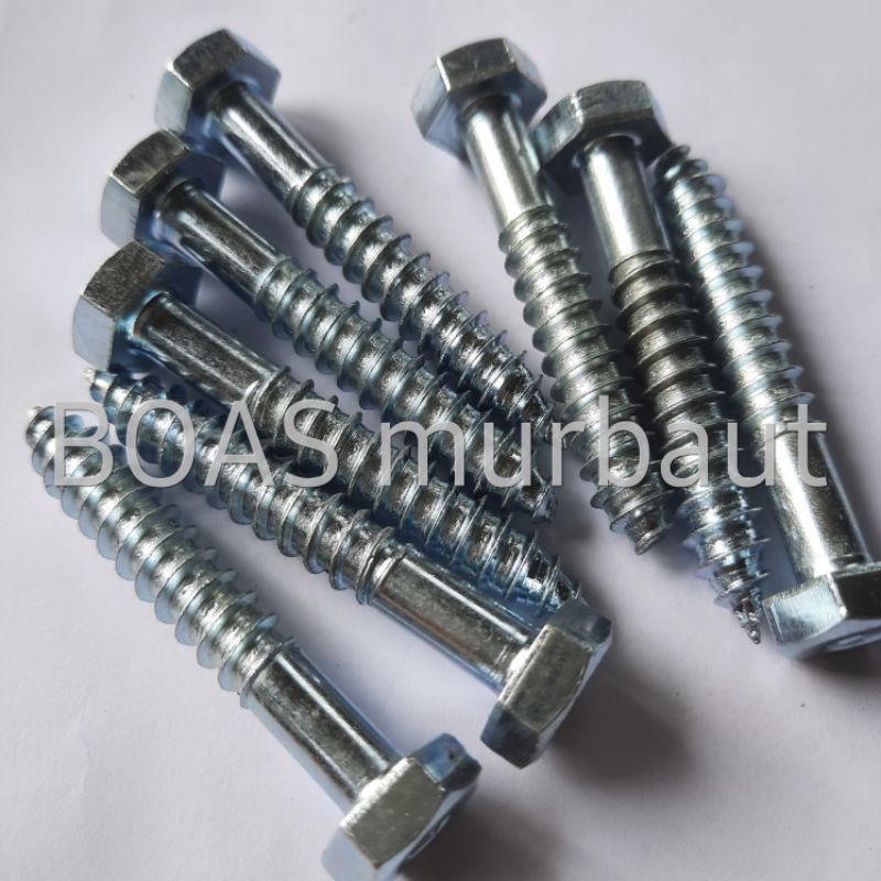 Jual Baut tembok 5cm Kunci 10 isi 10pcs Dex 1/4x2 boasmurbaut | Shopee ...