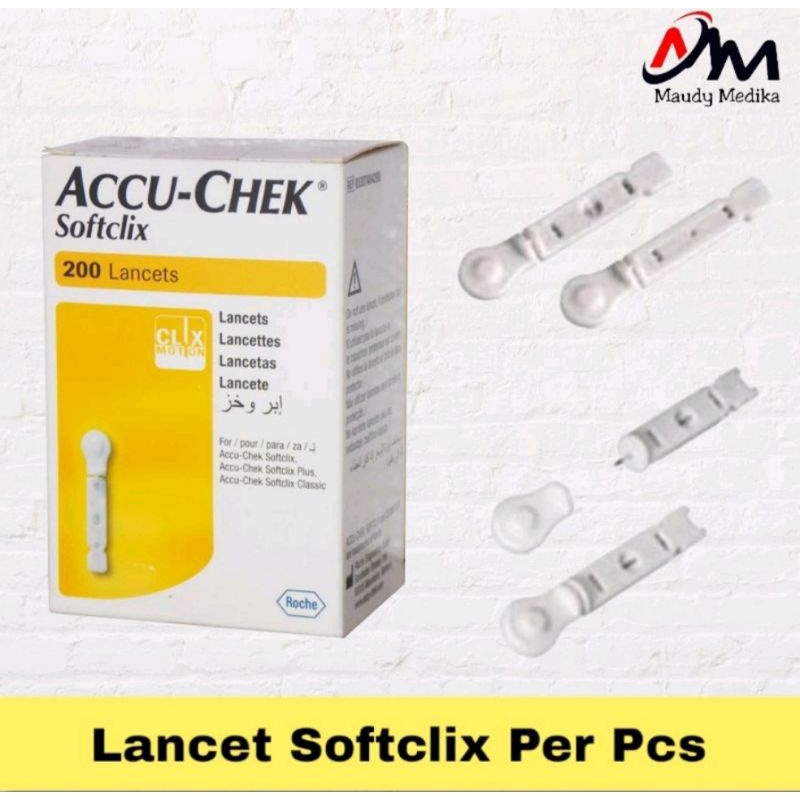 Jual Lancet Accucheck Active Performa Instant Lancet Accuchek 1 box ...