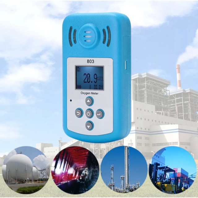 Jual KXL-803 Mini Oxygen Meter Portable O2 Concentration Detector Professional Gas Analyzer with ...