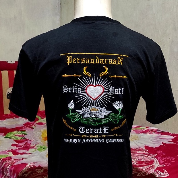 Jual Kaos Psht Sh Terate Bordir Keren Terbaru | Shopee Indonesia