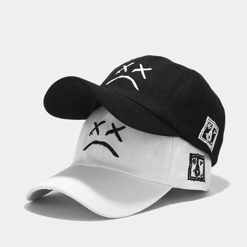 Jual Topi Bisbol Pria Wanita/ Best-Topi Pria wanita bordir Smile ...