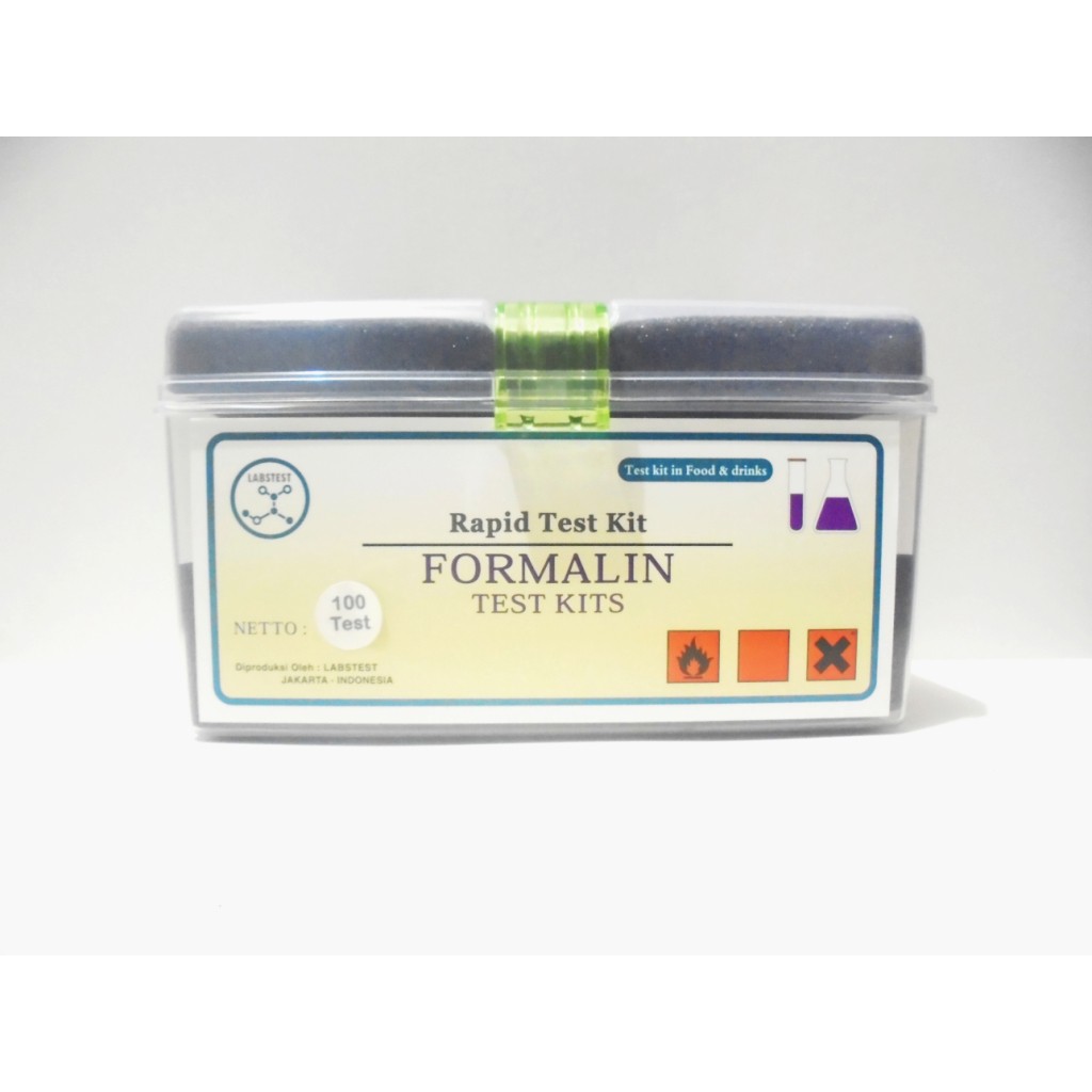 Jual Rapid Test Kit Formalin Kuantitatif 100 test / Alat Uji ...