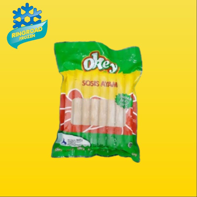 Jual OKEY Chicken Sausage 500 gr - Sosis Ayam Pilihan | Shopee Indonesia