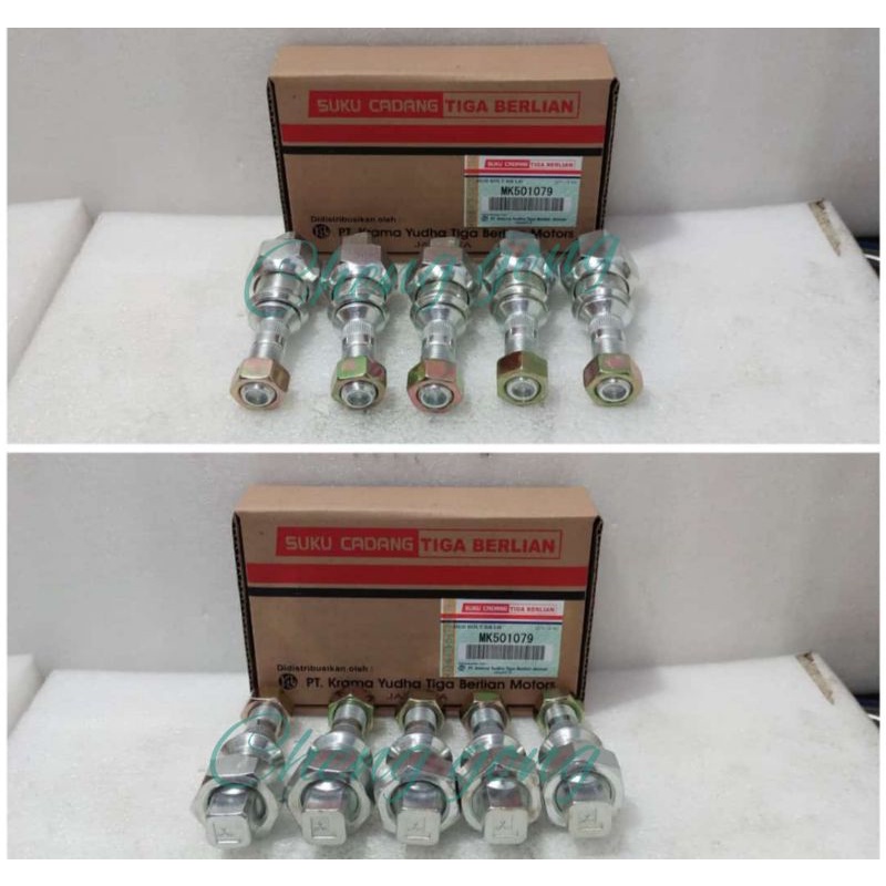 Jual Baut roda belakang Lh kiri Ps125T Canter MK501079 Original ...