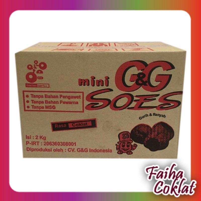Jual Sus Coklat Kartonan (1karton isi 2kg) Soes kering Coklat Lumer Sus ...