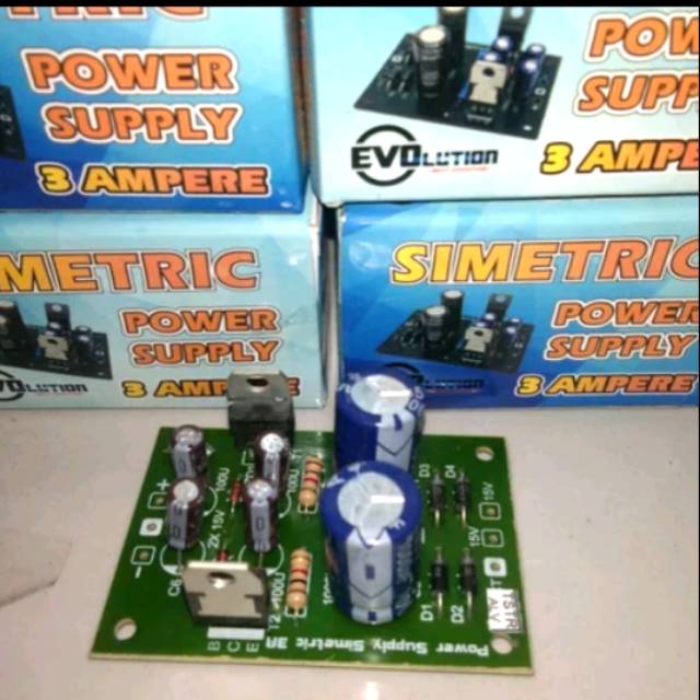 Jual Kit Power Supply Simetris 12 Volt CT 3A EVOlution | Shopee Indonesia