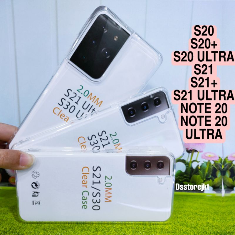 Jual CC- case bening 2mm tebal samsung S24 S23 PLUS ULTRA S23FE S23 FE S8 S8 PLUS S9 S9 PLUS S10 ...