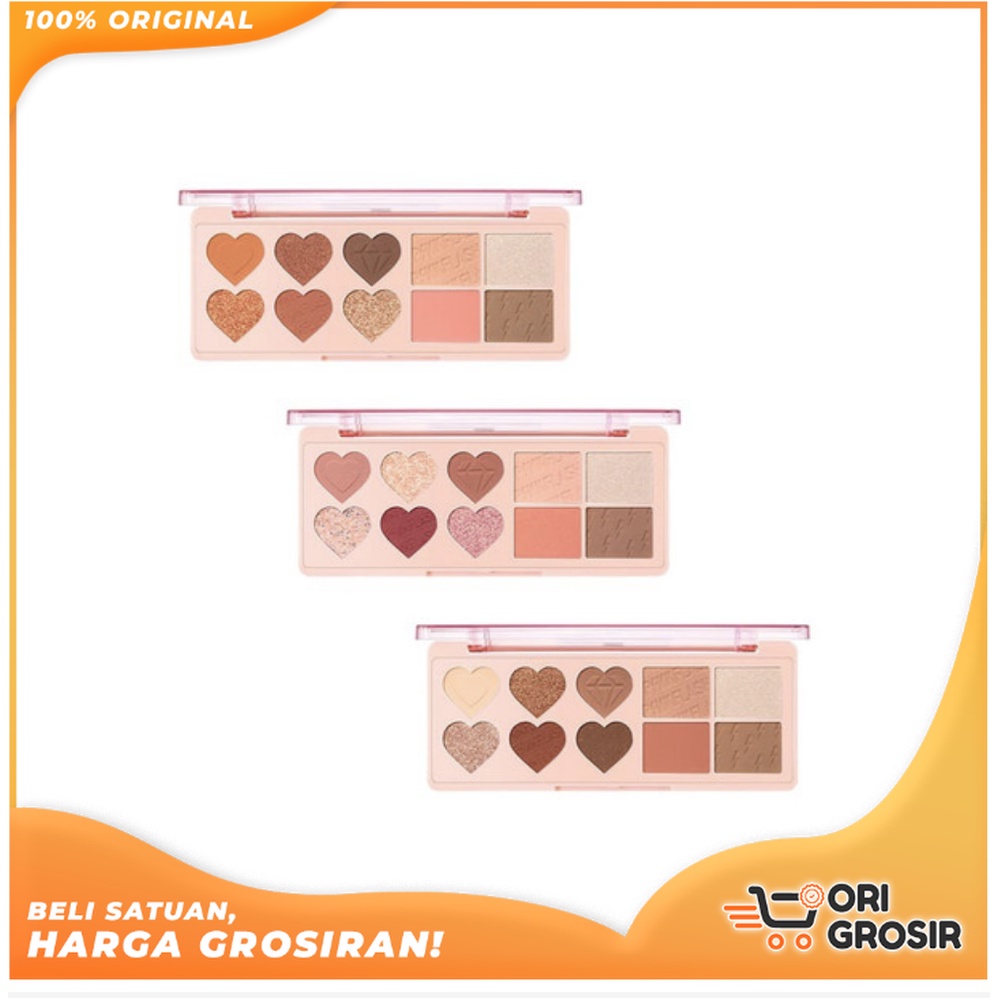 Jual ORI Grosir PINKFLASH Multi Face Palette - OhMyLove Multiple Face Palette Eye shadow Blush ...