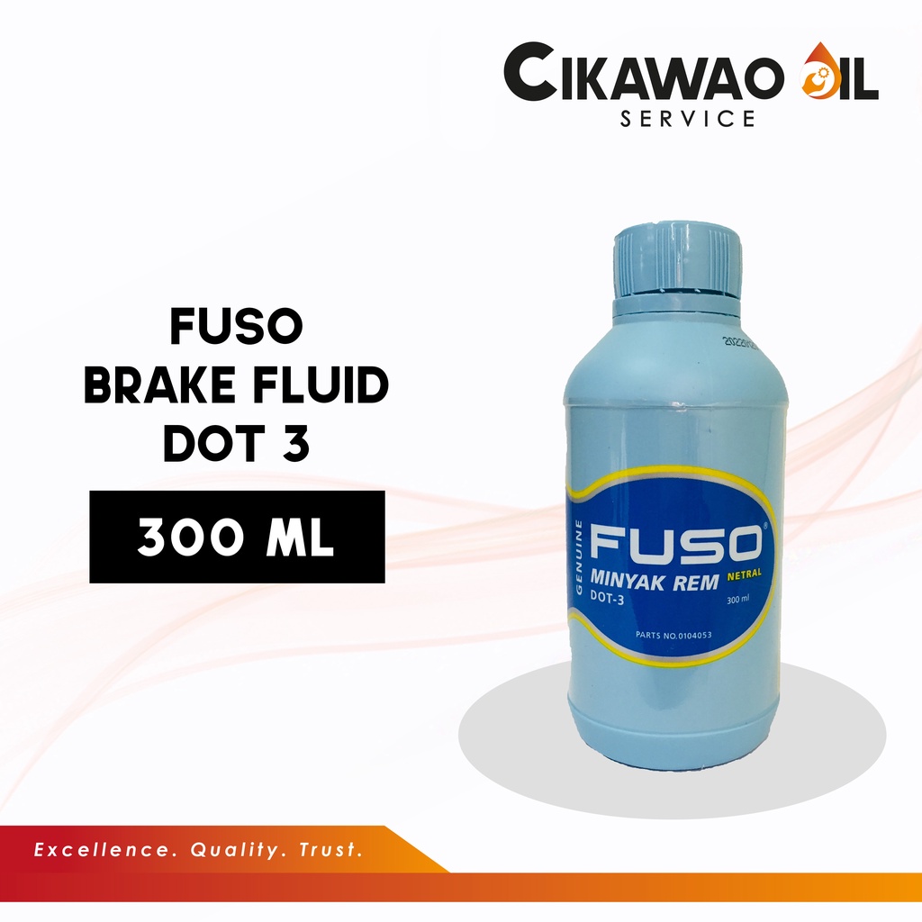 Jual Fuso Brake Fluid DOT 3 300ml | Shopee Indonesia