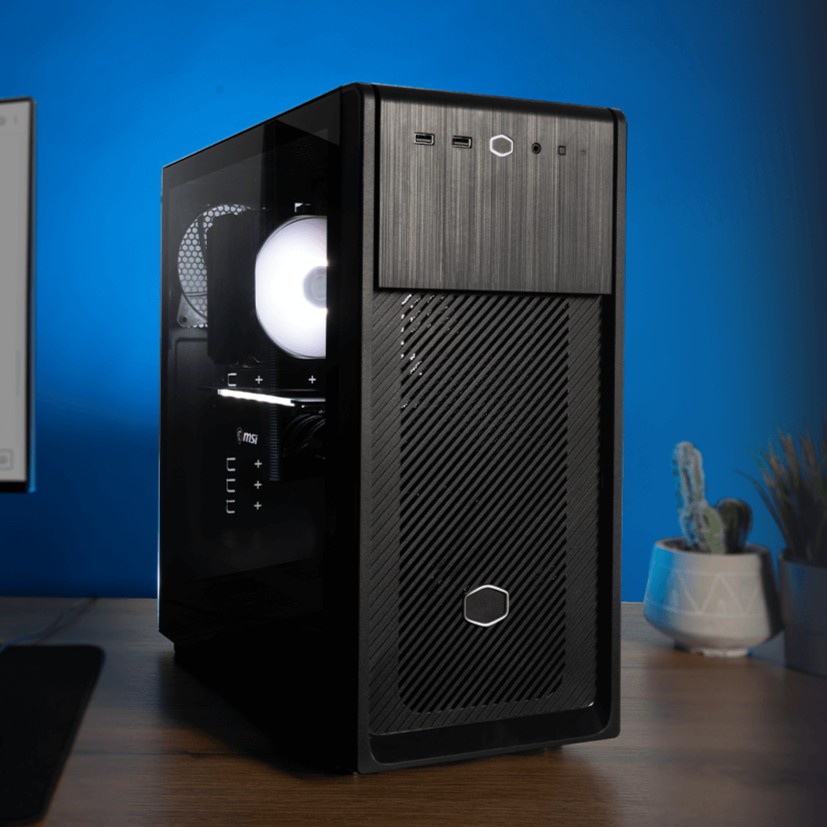 Jual COOLER MASTER ELITE 500 MID TOWER TEMPERED GLASS PC CASE GAMING ...