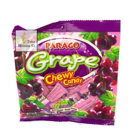 Jual Parago Grape Permen Chewy Pak 20 pcs | Shopee Indonesia