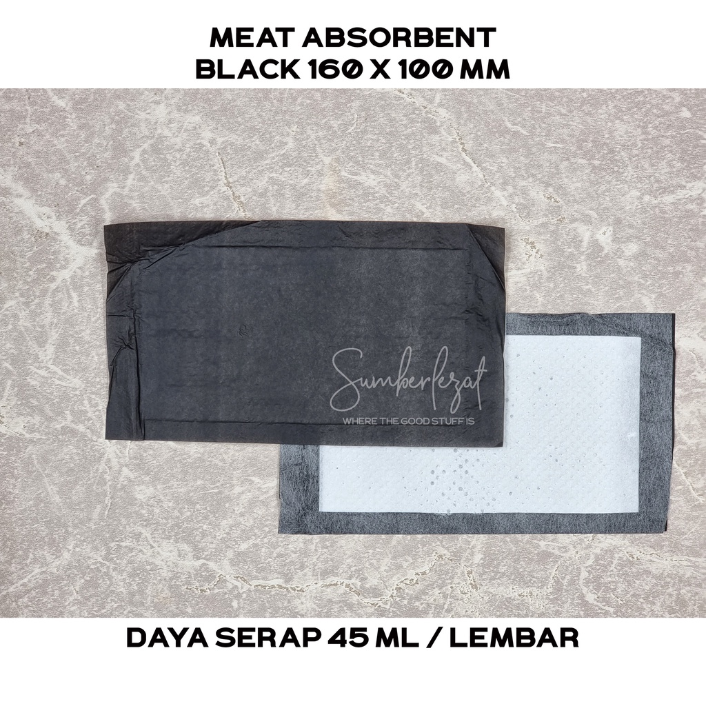 Jual 25 Pcs- Tisu Food Meat Poultry Fish Fruit Vegetable Absorbent Pad ...