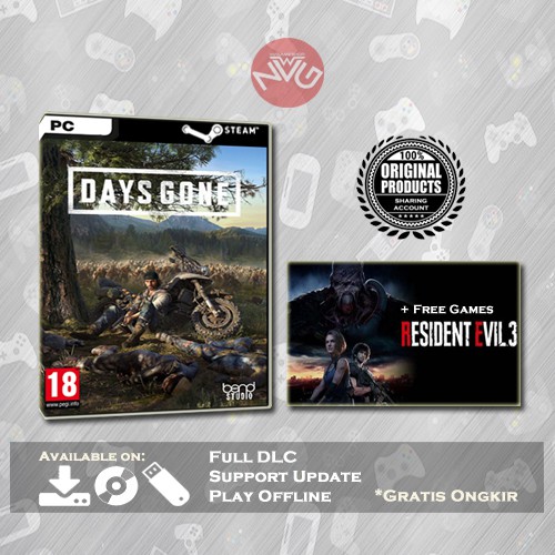 Jual Days Gone PC GAME ORIGINAL | Shopee Indonesia