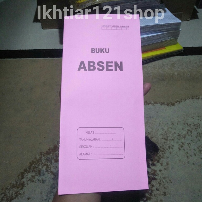 Jual Buku Absen Siswa Murid Shopee Indonesia 