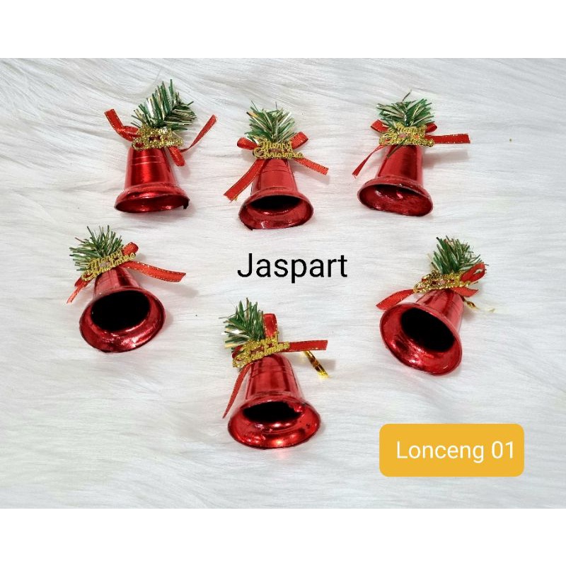 Jual Aksesoris Hiasan Lonceng Natal Christmas Bell Gantungan Pohon ...
