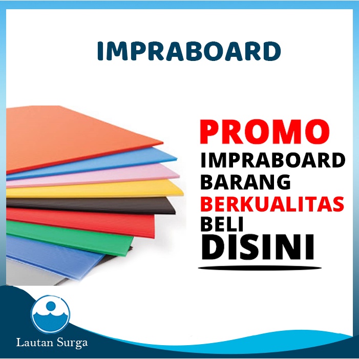 Jual Impraboard Lembaran Infraboard 50x70, 60x80 Papan PP Board Papan ...