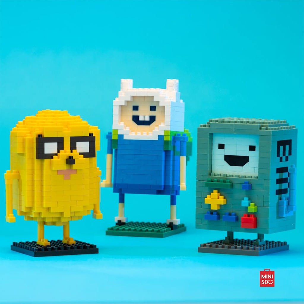 Jual MINISO X ADVENTURE TIME! BUILDING BLOCKS. we bare bears Miniso ...