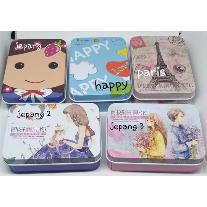 Jual Organizer Box kotak penyimpanan Kotak Besi Motif Lucu - ORBX-01 ...