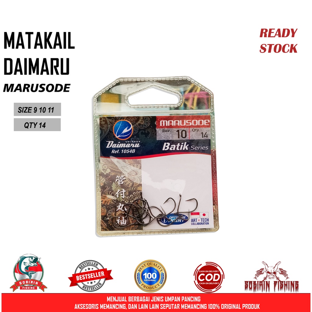 Jual Mata Kail Daimaru Batik Marusode Size Pilih ukuran | Shopee Indonesia