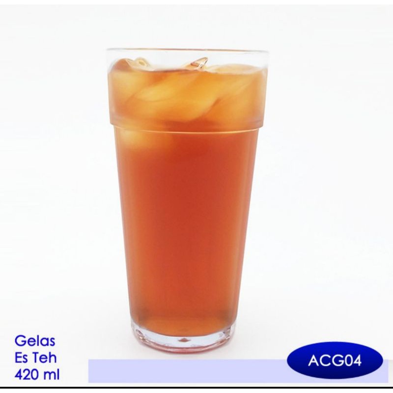 Jual GELAS ES TEH BUKAN BAHAN BELING (GARANSI PECAH GANTI BARU ...